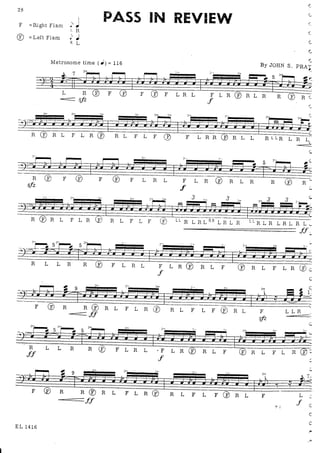 14.modern.contest.solo.for.snare.drum john.s.pratt | PDF