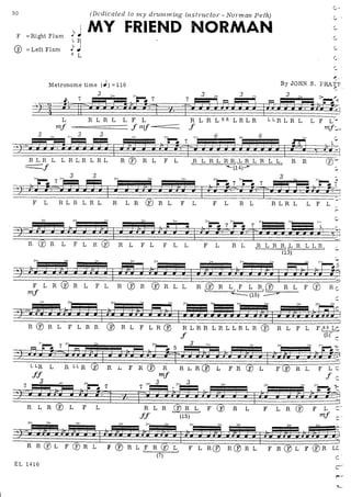 14.modern.contest.solo.for.snare.drum john.s.pratt | PDF