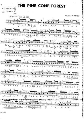 14.modern.contest.solo.for.snare.drum john.s.pratt | PDF