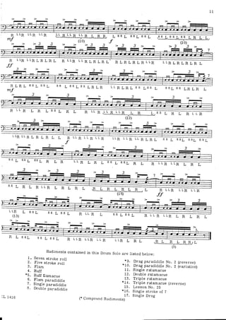 14.modern.contest.solo.for.snare.drum john.s.pratt | PDF
