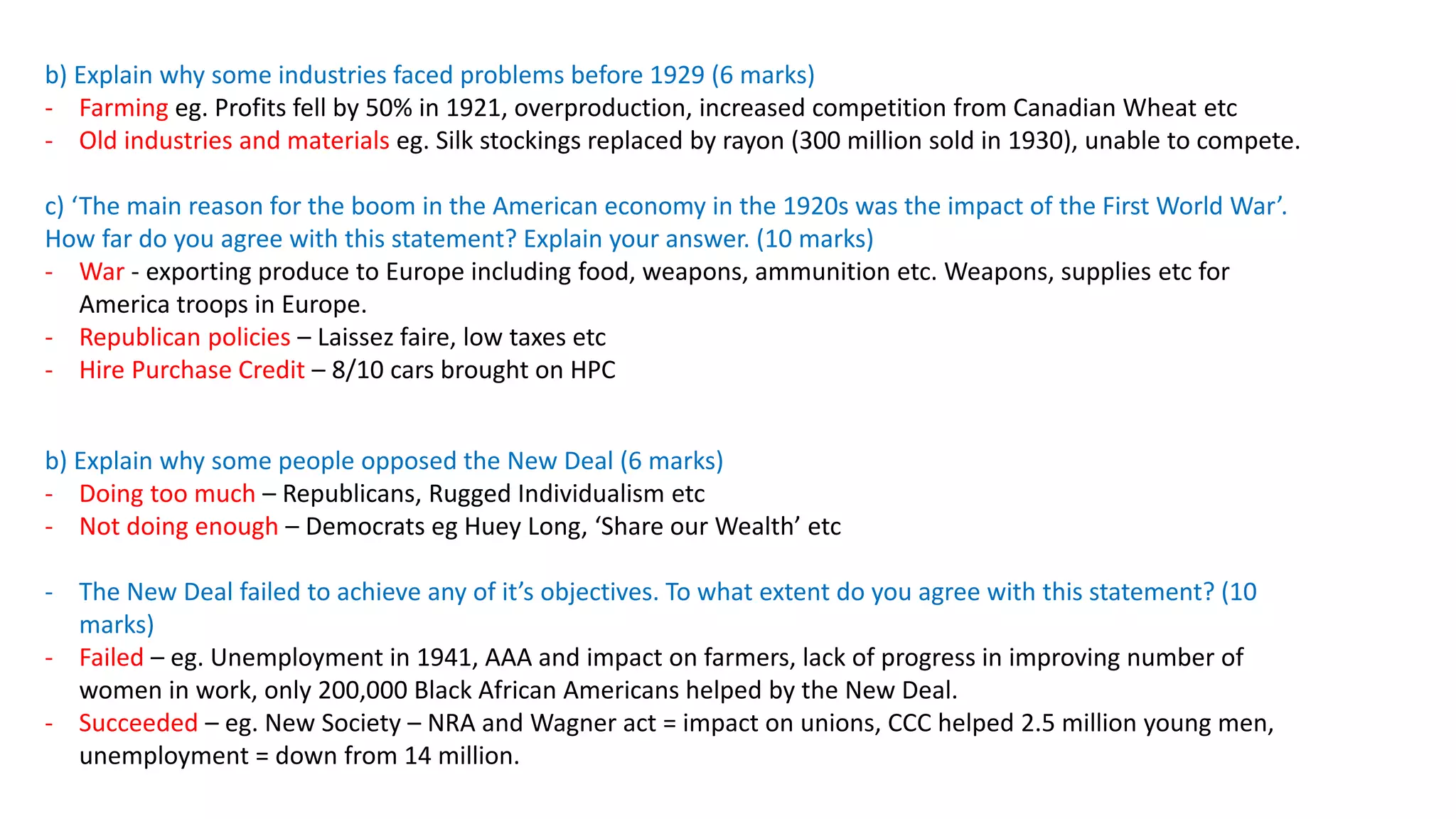 14. the new deal | PPTX