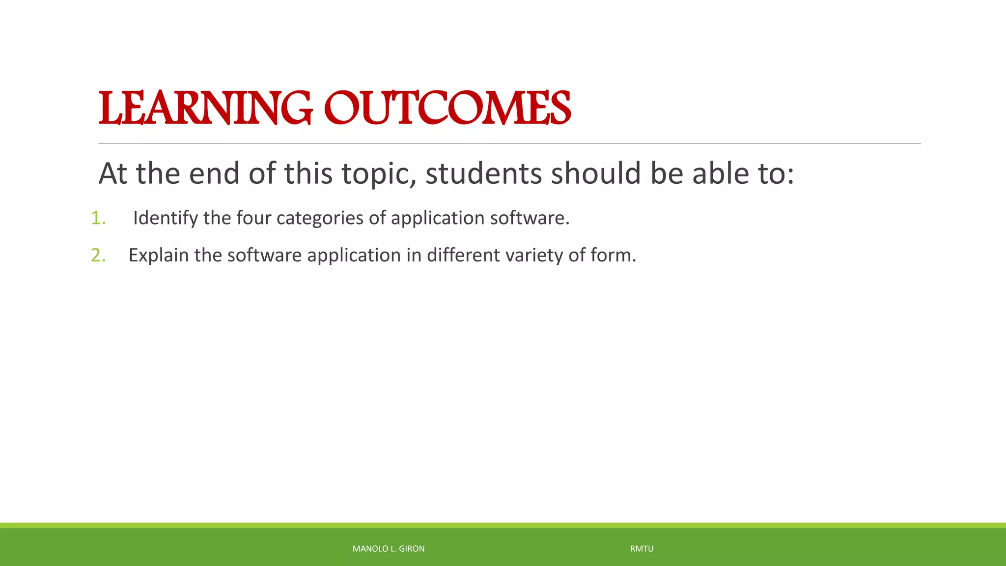 14. application software | PPT