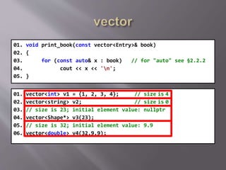 14. containers, vector, list | PPT