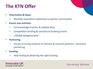 ECO 13: Knowledge Transfer Network Overview | PPT | Healthcare Industry ...