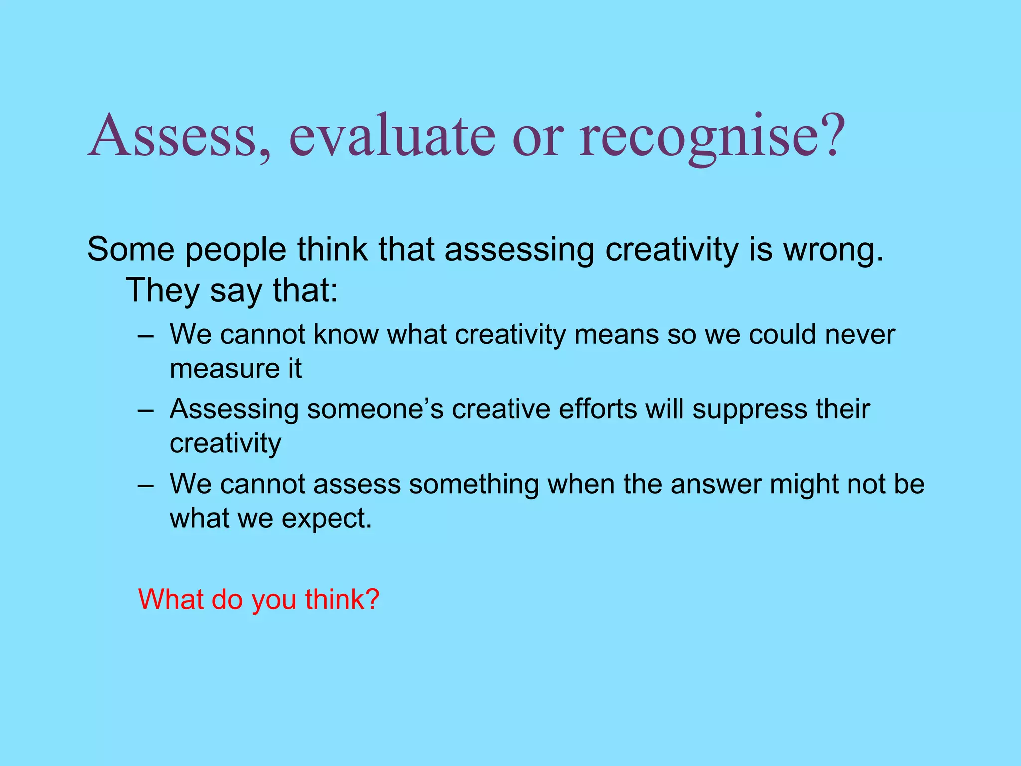 Creativity in school education | PDF