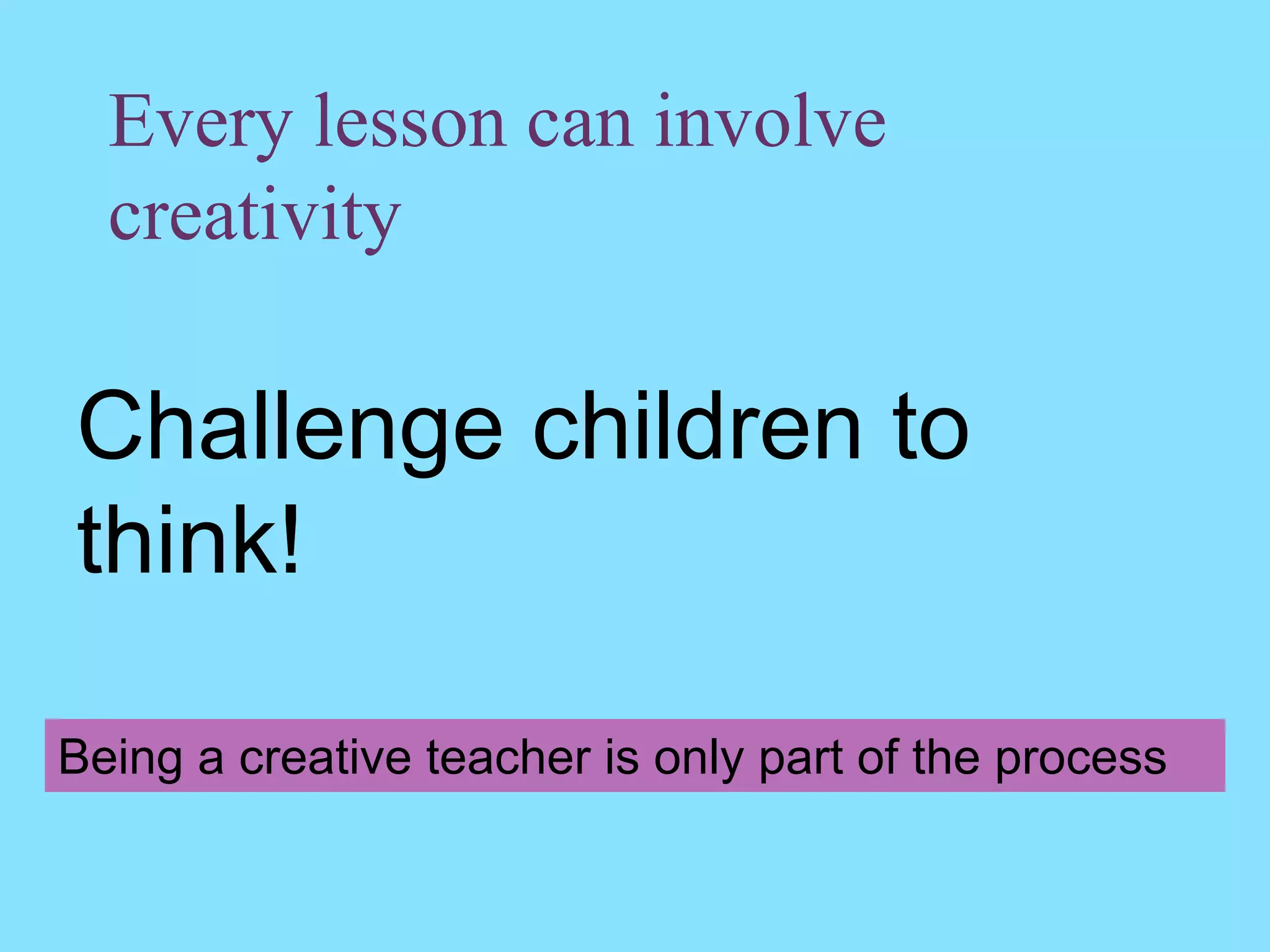 Creativity in school education | PDF