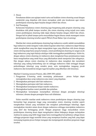 14. sim, ressy ika ariana, hapzi ali, pengenalan elearning, universitas mercu buana, 2017. | PDF