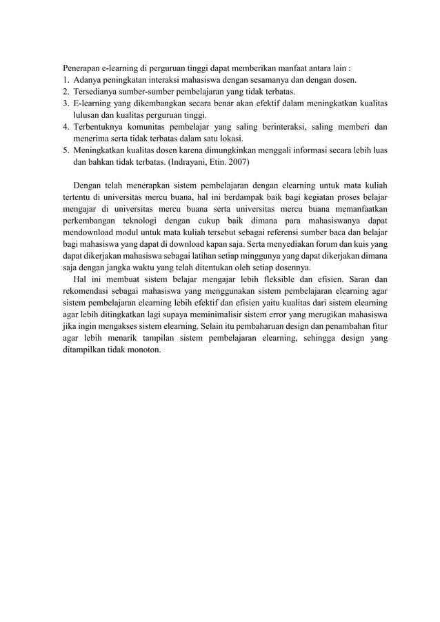 14. sim, ressy ika ariana, hapzi ali, pengenalan elearning, universitas mercu buana, 2017. | PDF