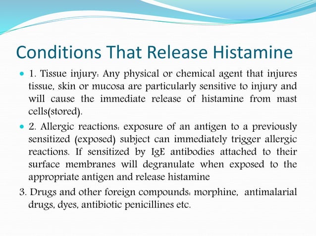 pharmacology of anti histamines | PPTX | Allergies | Diseases and ...