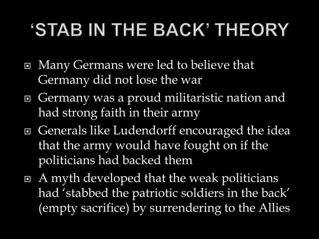 CAMBRIDGE IGCSE HISTORY: THE GERMAN PERSPECTIVE | PPTX