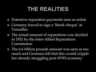 CAMBRIDGE IGCSE HISTORY: THE GERMAN PERSPECTIVE | PPTX