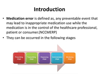 Auditing Medication errors in hospitalised patients at Chiradzulu and ...