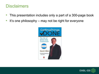 14.03.18 gtd slide share | PPTX