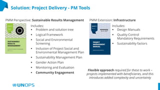 Impact over outputs - A UNOPS approach to project management - Steve ...