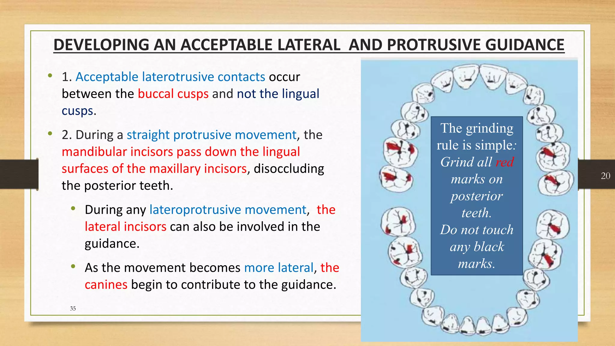 Occlusal equilibration - Kelly | PPTX
