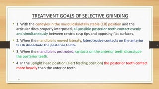 Occlusal equilibration - Kelly | PPTX