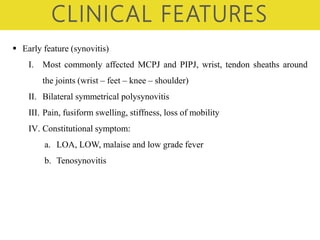 Rheumatoid Arthritis | PPTX | Bone and Joint Conditions | Diseases and ...