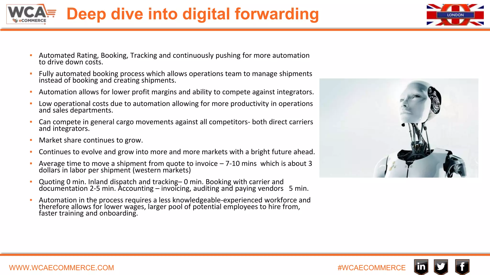 Transforming Into a Digital Forwarder | PPTX | Logistics | Business