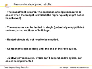 Deep Retrofit: One Step Phased approach | PPTX