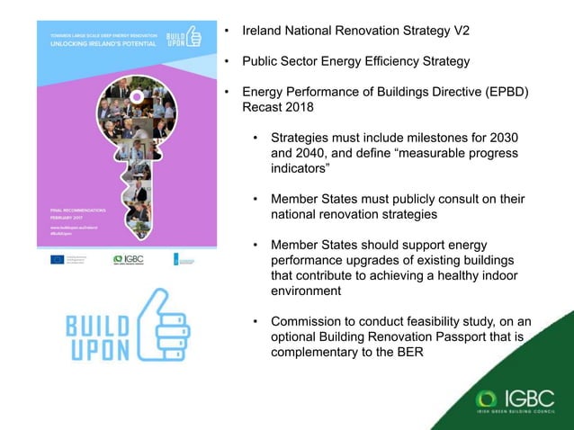 Deep Retrofit: Irish Green Building Council | PPT