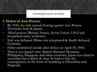 The Second World War | PPTX