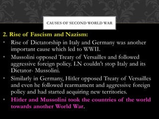 The Second World War | PPTX