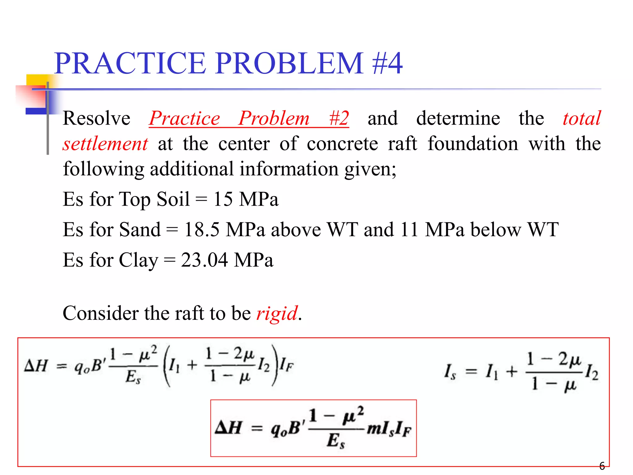 Geotechnical Engineering-II [Lec #14: Timoshenko & Goodier Method] | PPSX