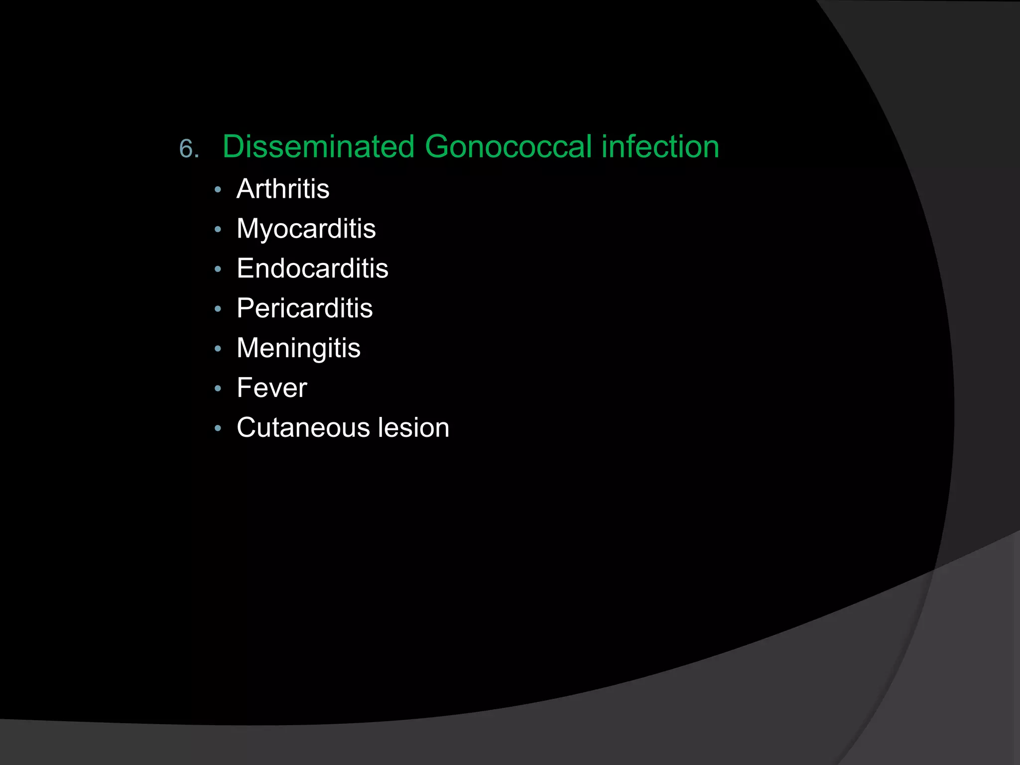 14. sexually transmitted diseases gonorrhoea | PPTX | Sexual Conditions | Sexual Health