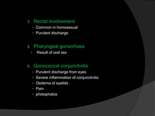 14. sexually transmitted diseases gonorrhoea | PPTX | Sexual Conditions | Sexual Health