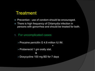 14. sexually transmitted diseases gonorrhoea | PPTX | Sexual Conditions | Sexual Health