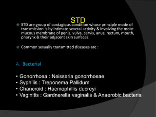 14. sexually transmitted diseases gonorrhoea | PPTX | Sexual Conditions ...