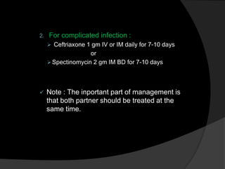 14. sexually transmitted diseases gonorrhoea | PPTX | Sexual Conditions | Sexual Health