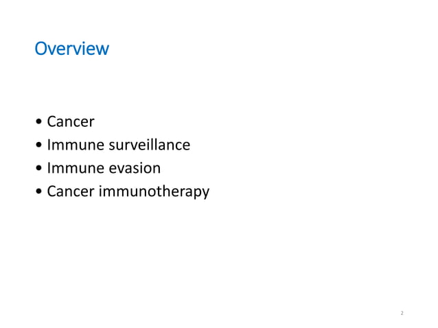 14.tumor immunology and immunotherapy | PPTX