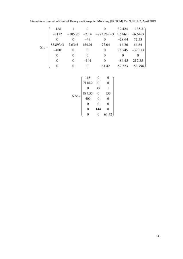 EFFECT OF TWO EXOSYSTEM STRUCTURES ON OUTPUT REGULATION OF THE RTAC SYSTEM