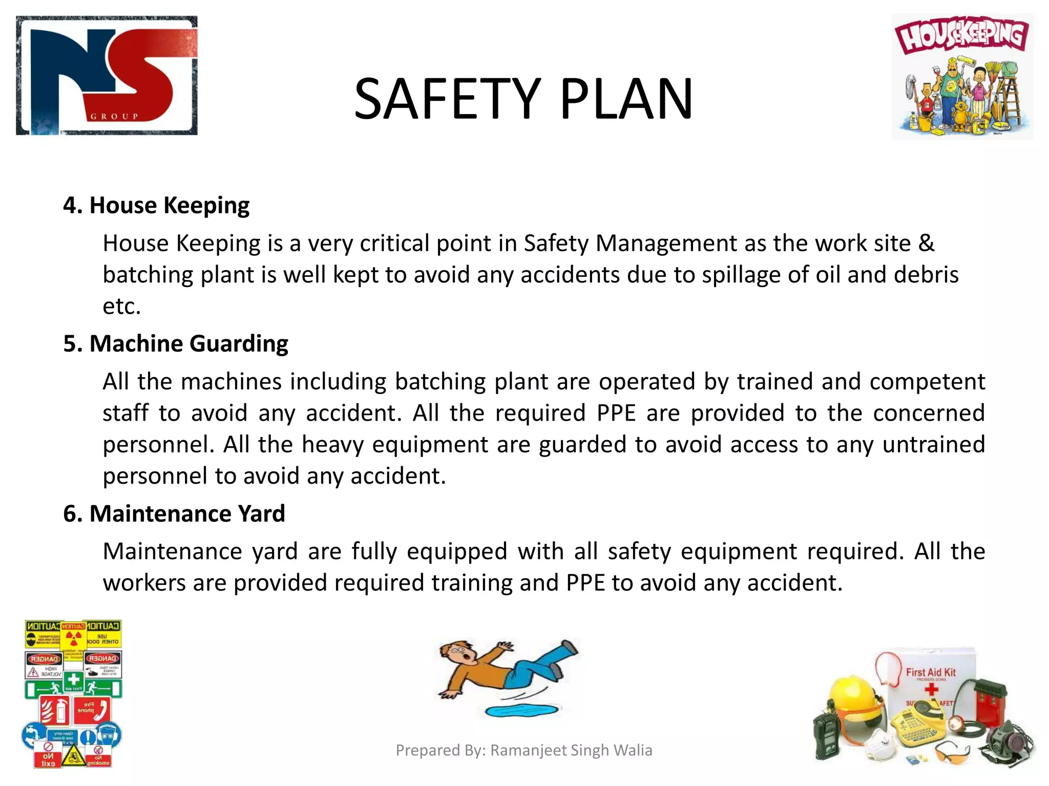 NS ARCUS. safety plan | PPT