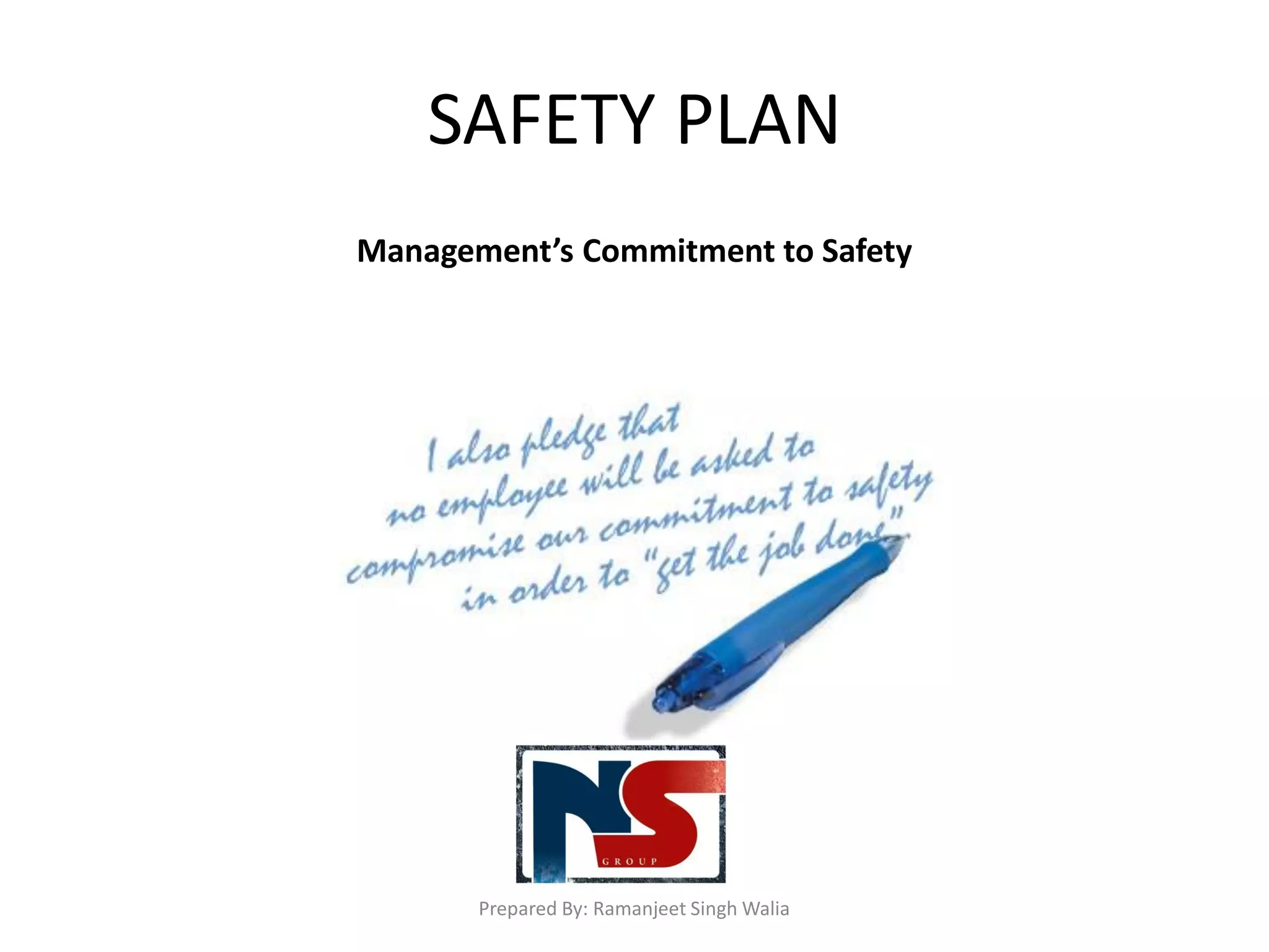 NS ARCUS. safety plan | PPT