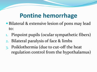 Clinical aspects of the brainstem | PPTX