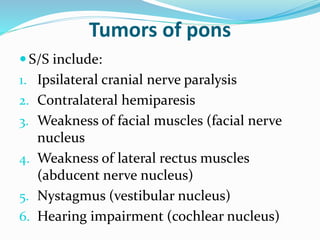 Clinical aspects of the brainstem | PPTX