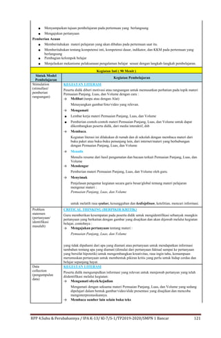 RPP IPA KELAS 7 SMP Bab 4. suhu dan perubahannya | PDF
