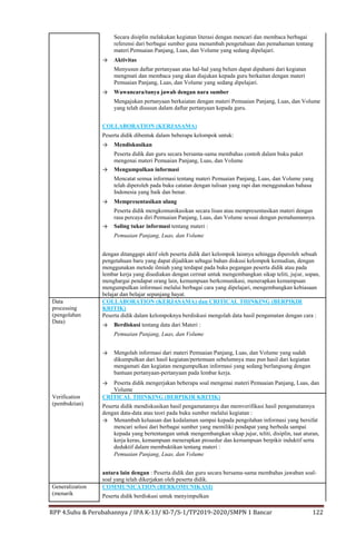 RPP IPA KELAS 7 SMP Bab 4. suhu dan perubahannya | PDF