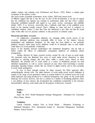 Distruption Era. Universitas Mercu Buana. 2019 | PDF