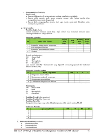 RPP IPA KELAS 9 Bab.2. Sistem Perkembangbiakan Tumbuhan dan Hewan | PDF