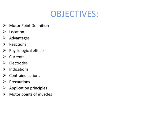 motor point | PPTX | Physics | Science
