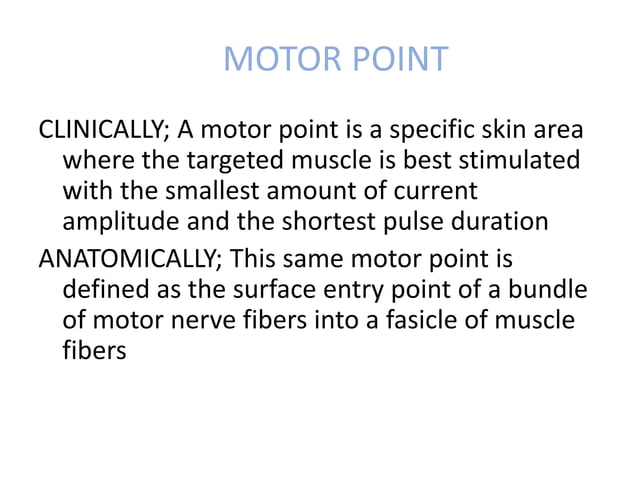 motor point | PPTX | Physics | Science