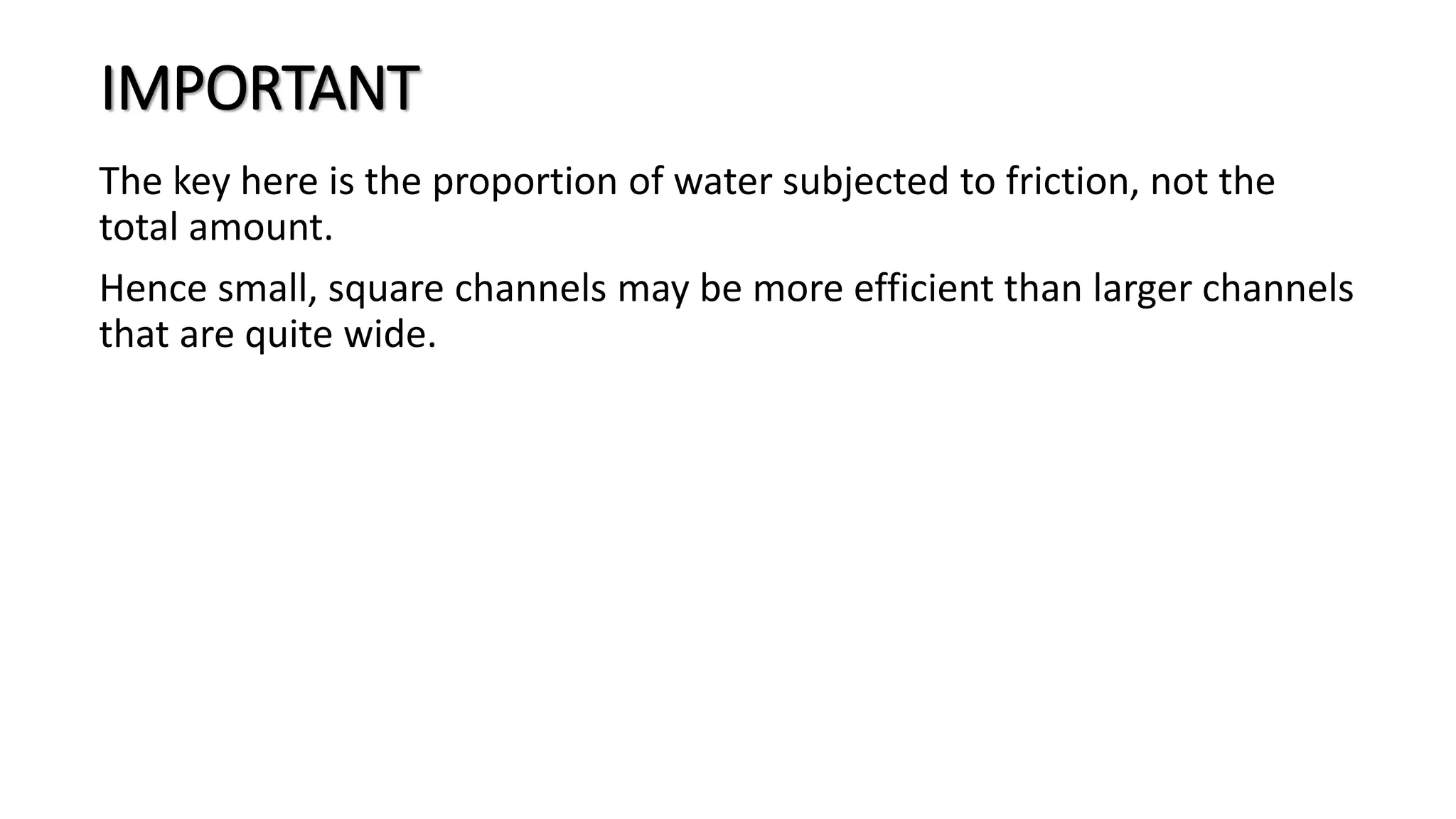 REVISION AS CAMBRIDGE GEOGRAPHY: RIVERS - CHANNEL EFFICIENCY | PPT