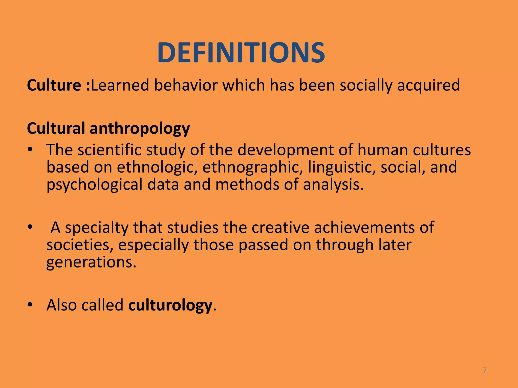Anthropology | PPTX