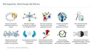 BizDay: The Path to The Risk Singularity, RiskStream | PPT