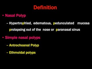 Nasal polyps | PPT