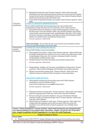 14.rpp 9 s2 bab9 tanah dan kehidupan | PDF