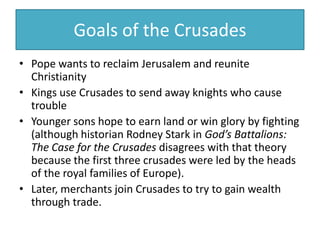 14.1 church reform and the crusades (1) | PPTX